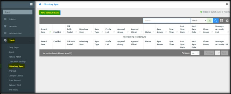 Can we add Directory Sync for Microsoft Graph Directory in Netsweeper? – Netsweeper